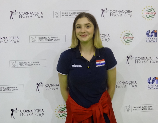 13 Cornacchia players at the Women's World Championship